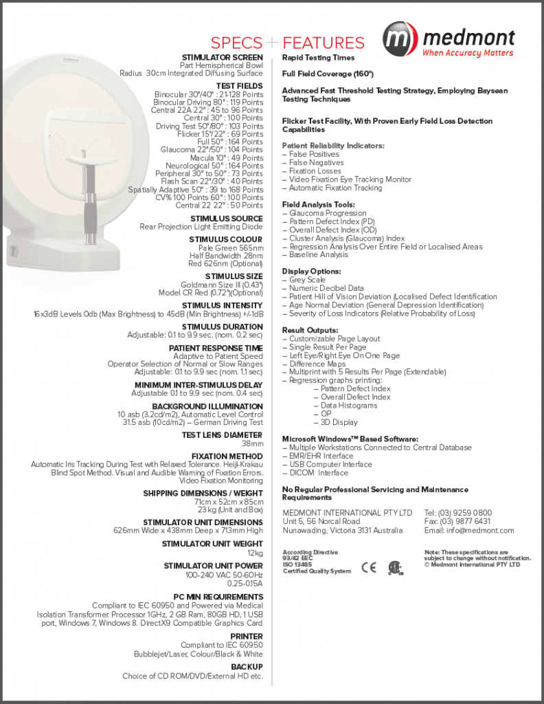 MEDMONT – M700 – Opto Medica
