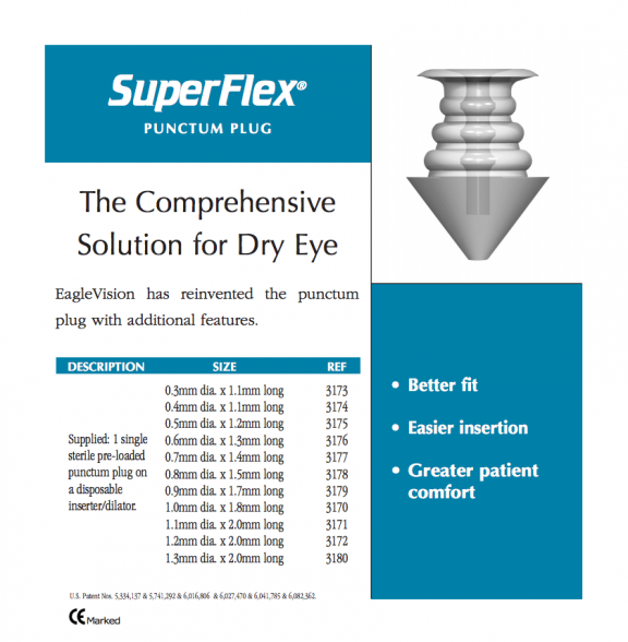 EAGLE VISION – Puntum Plugs – Opto Medica